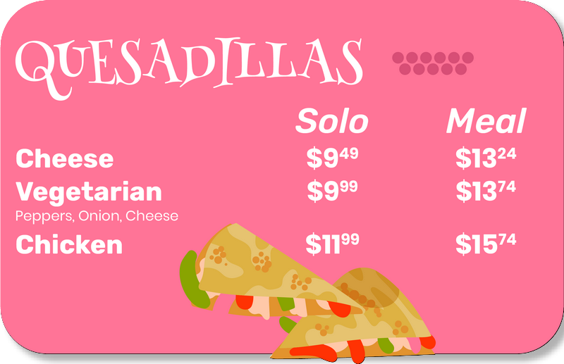 Our menu – Little Monkeys